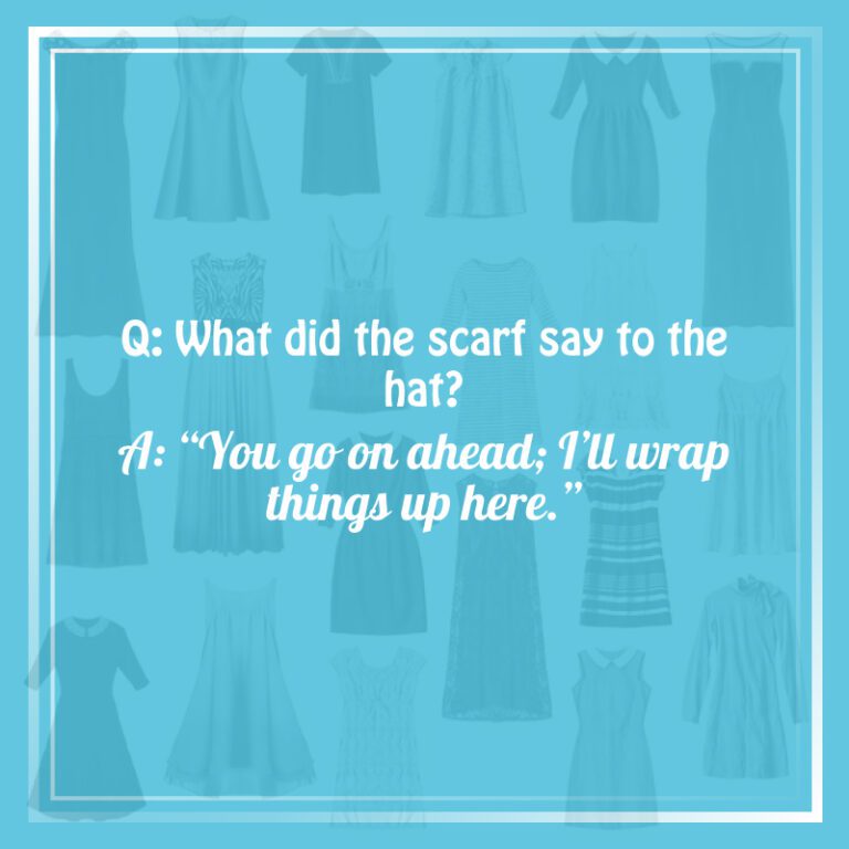 The Fashion Files: Puns, Jokes, and Witty Wordplay to Dress Up Your Day ...
