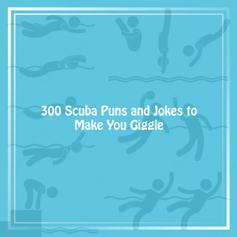 Dive Into Laughter: 300 Scuba Puns and Jokes to Make You Giggle - Punopolis