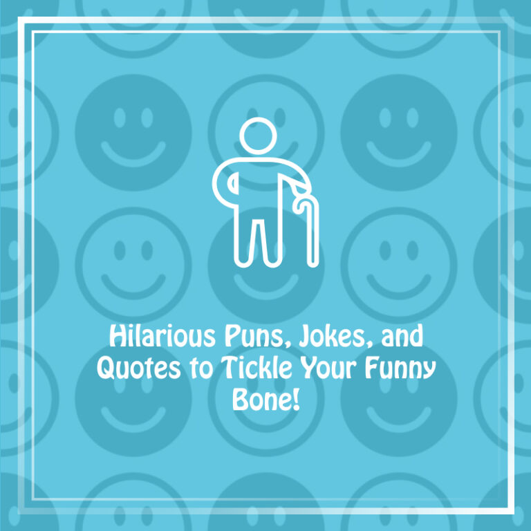 Aging Gracefully: Hilarious Puns, Jokes, and Quotes to Tickle Your ...