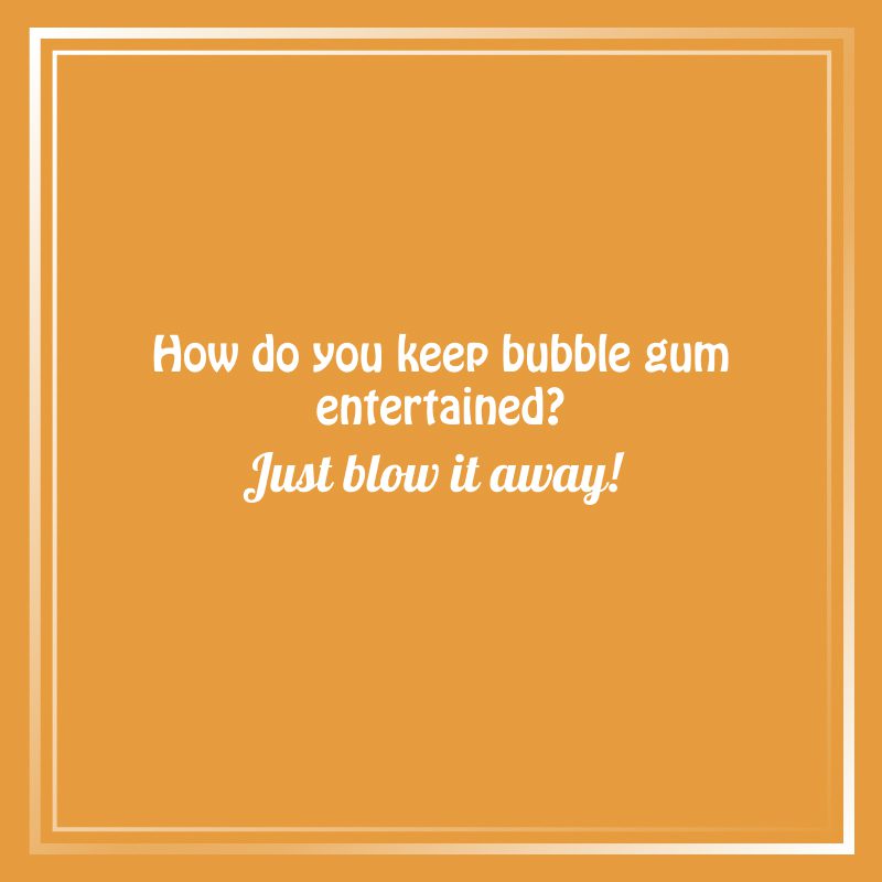 Stick Around for Laughs: The Ultimate Guide to Bubble Gum Humor - Punopolis