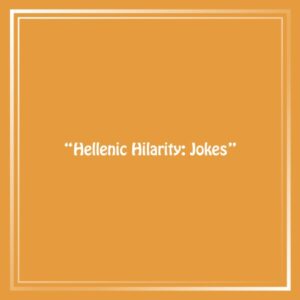 Greek Giggles: Puns, Jokes, and Witty Wordplay from Olympus - Punopolis