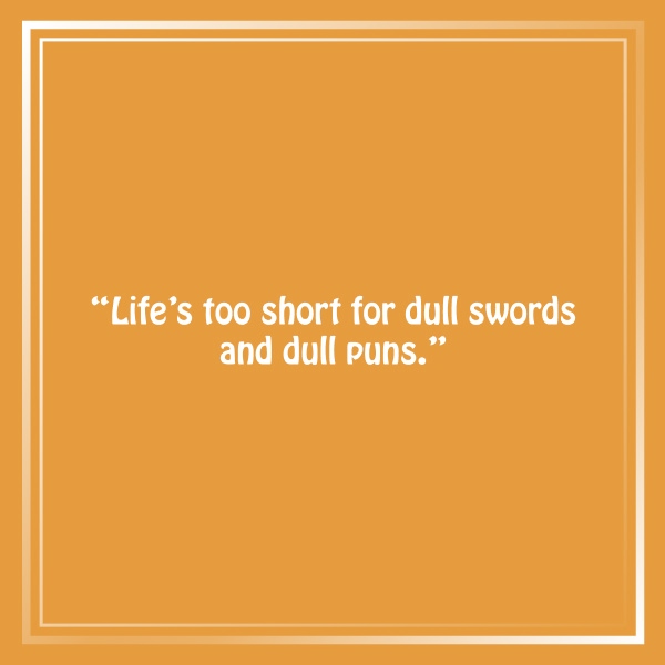 Cutting Edge Humor: Hilarious Sword Puns and Jokes - Punopolis