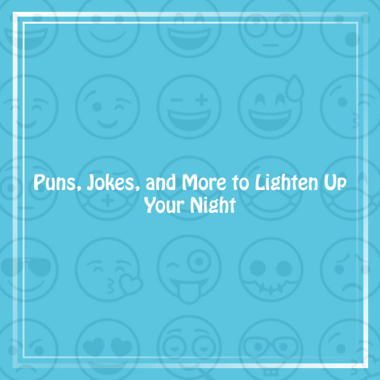 Game Night Giggles: Puns, Jokes, and More to Lighten Up Your Night ...