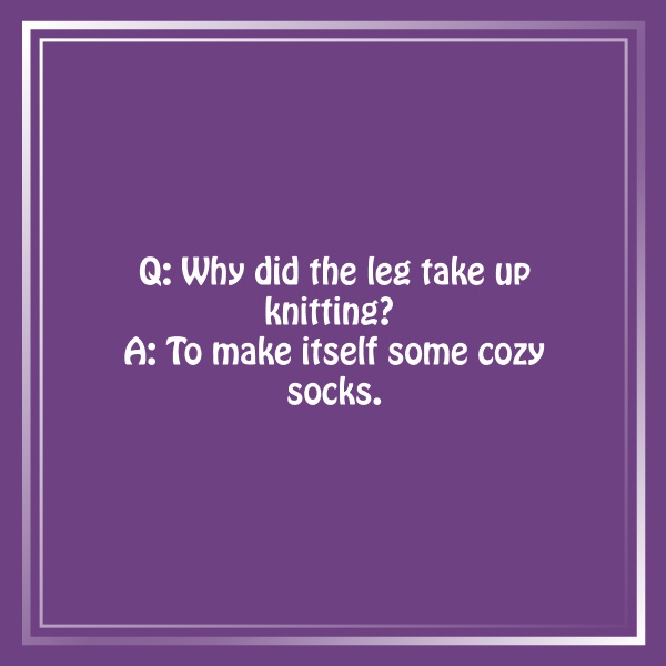 Legs for Laughs: The Ultimate Collection of Hilarious Leg Puns and ...