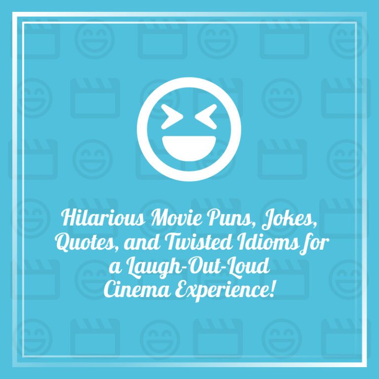 "Reel Fun: Hilarious Movie Puns, Jokes, Quotes, and Twisted Idioms for ...