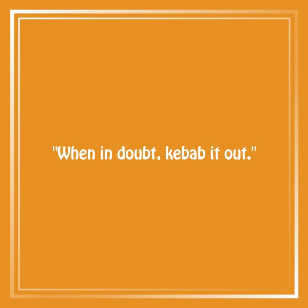 Grill Mastery: The Funniest Kebab Puns, Jokes, and Skewers! - Punopolis