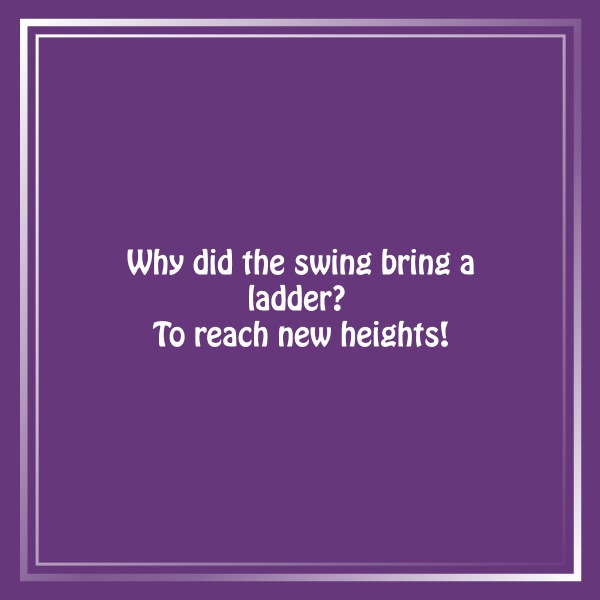 Swing into Hilarity: 200 Puns, Jokes, and Quotes to Uplift Your Day ...