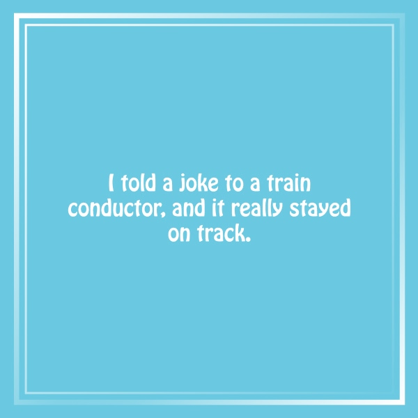 Choo-Choo Chuckles: All Aboard the Train of Laughter! - Punopolis