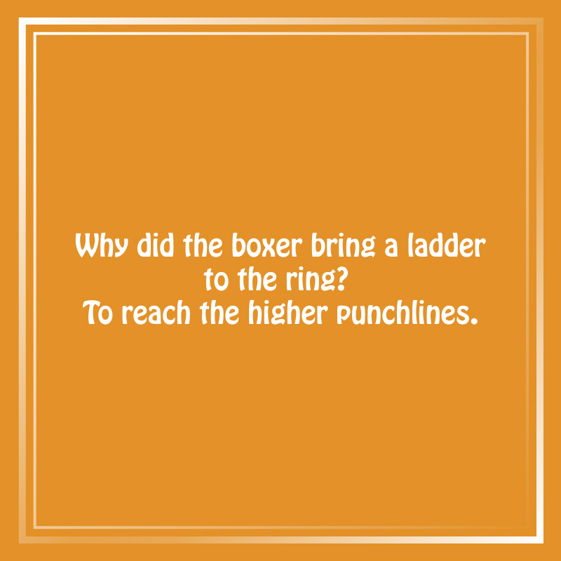 Laugh Out Loud with These Boxing Puns and Jokes: A Heavyweight Humor ...